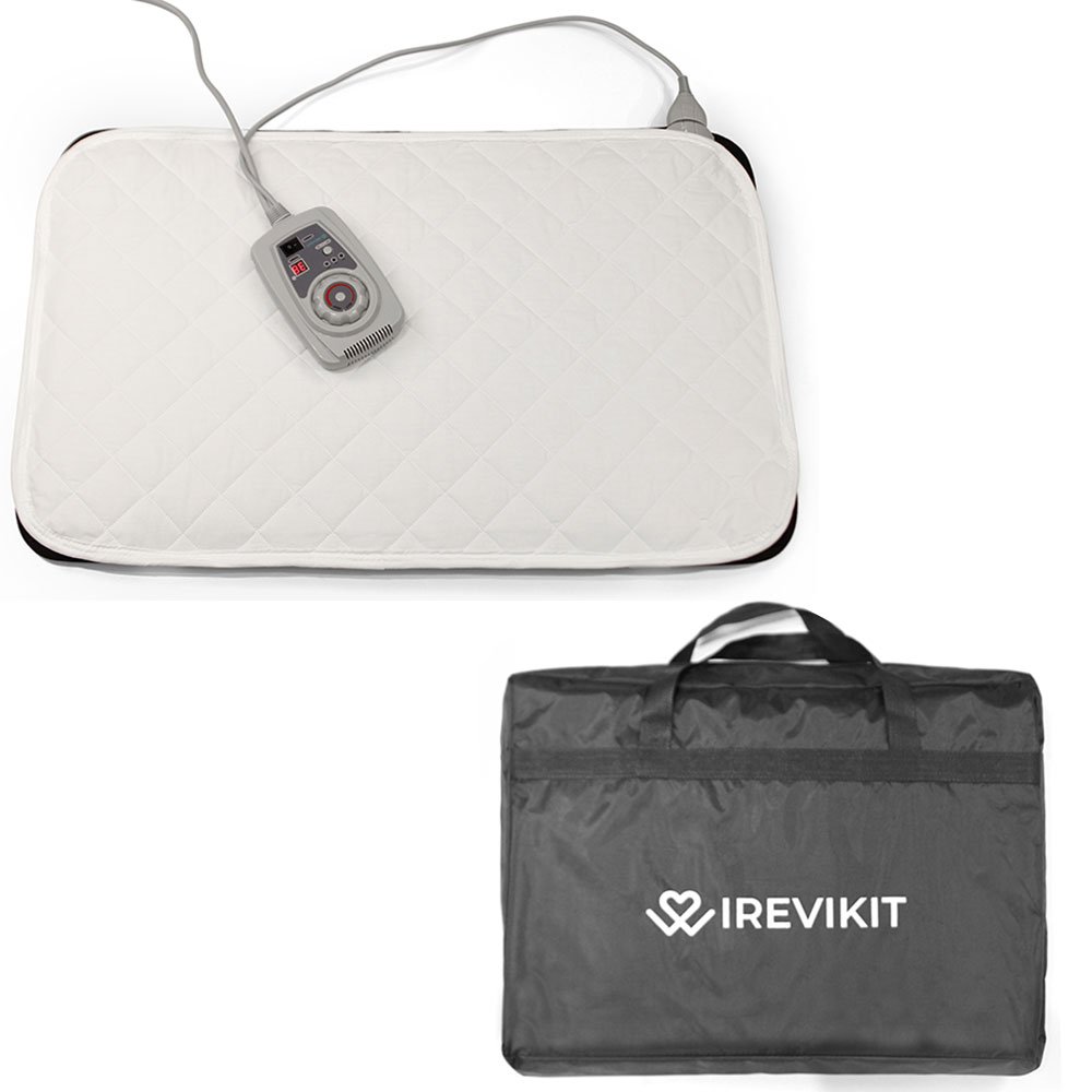 Amethyst Far Infrared Heating Pad for Back Pain Relief- IReviKit