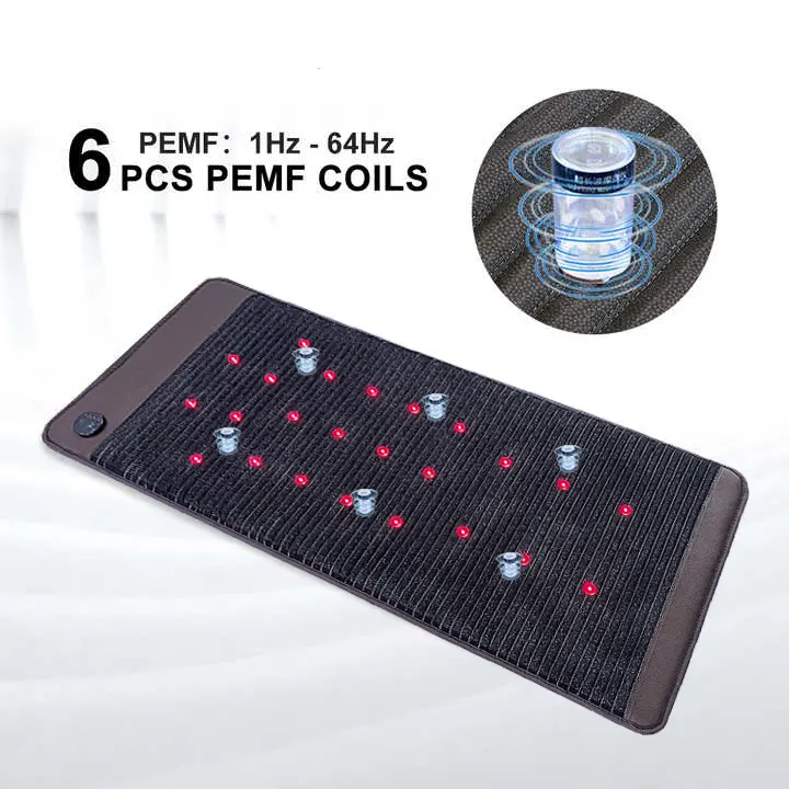 BioMineral PEMF Therapy Mat, Anion & Infrared Beads PEMF Mat