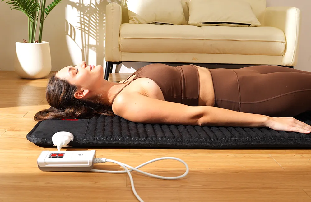 iRevikit Amethyst Infrared Mat, 3 Sizes of Crystal Heating Pads